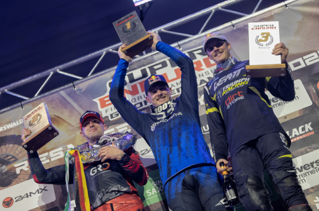 Bolt dominates the 10-year anniversary round of the FIM SuperEnduro ...