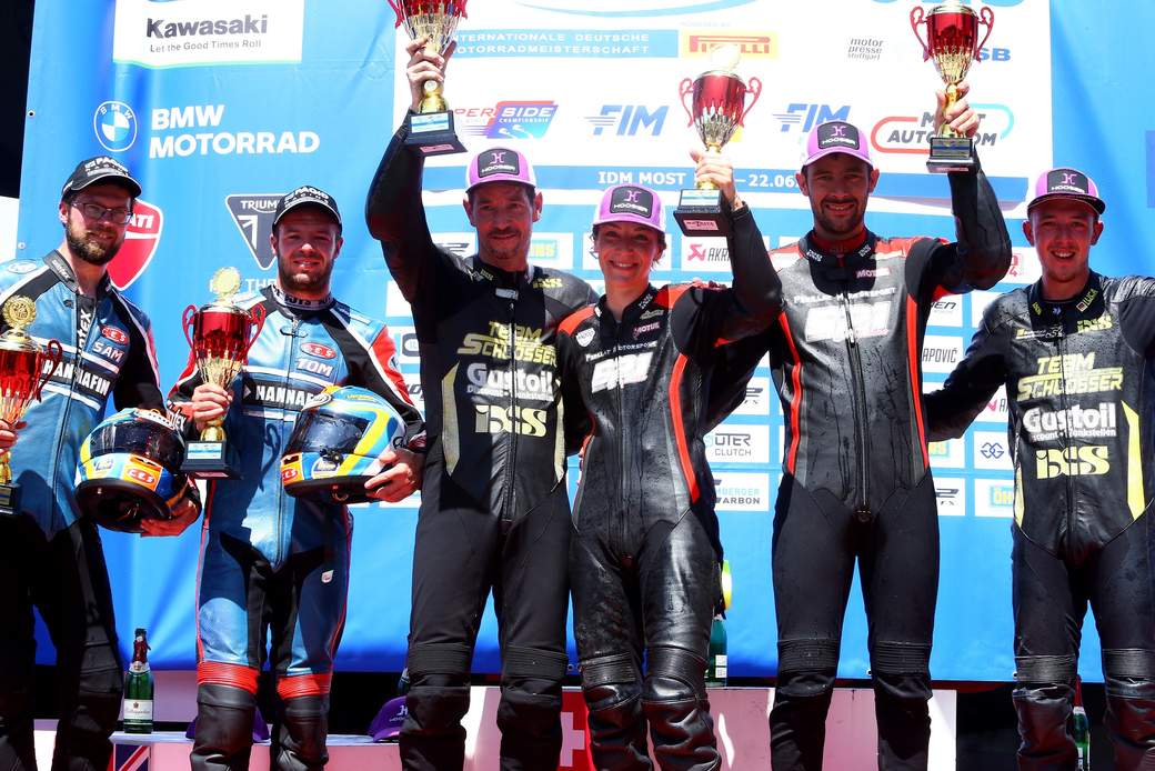 Two-way tie at top of FIM Sidecar World Championship